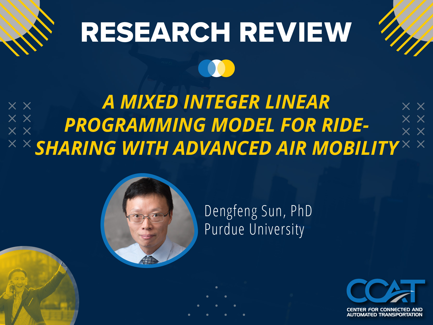 Research Review with Dengfeng Sun, Ph.D. – Center for Connected and ...